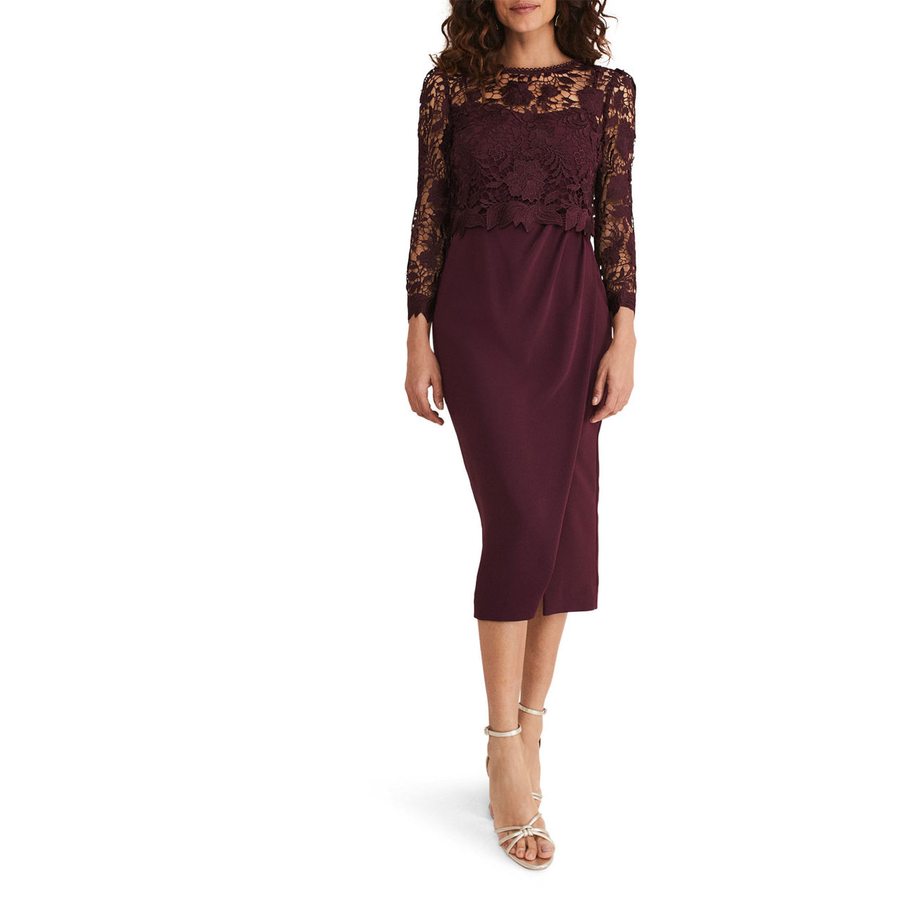 PHASE EIGHT Adeline Double Layer Lace Dress