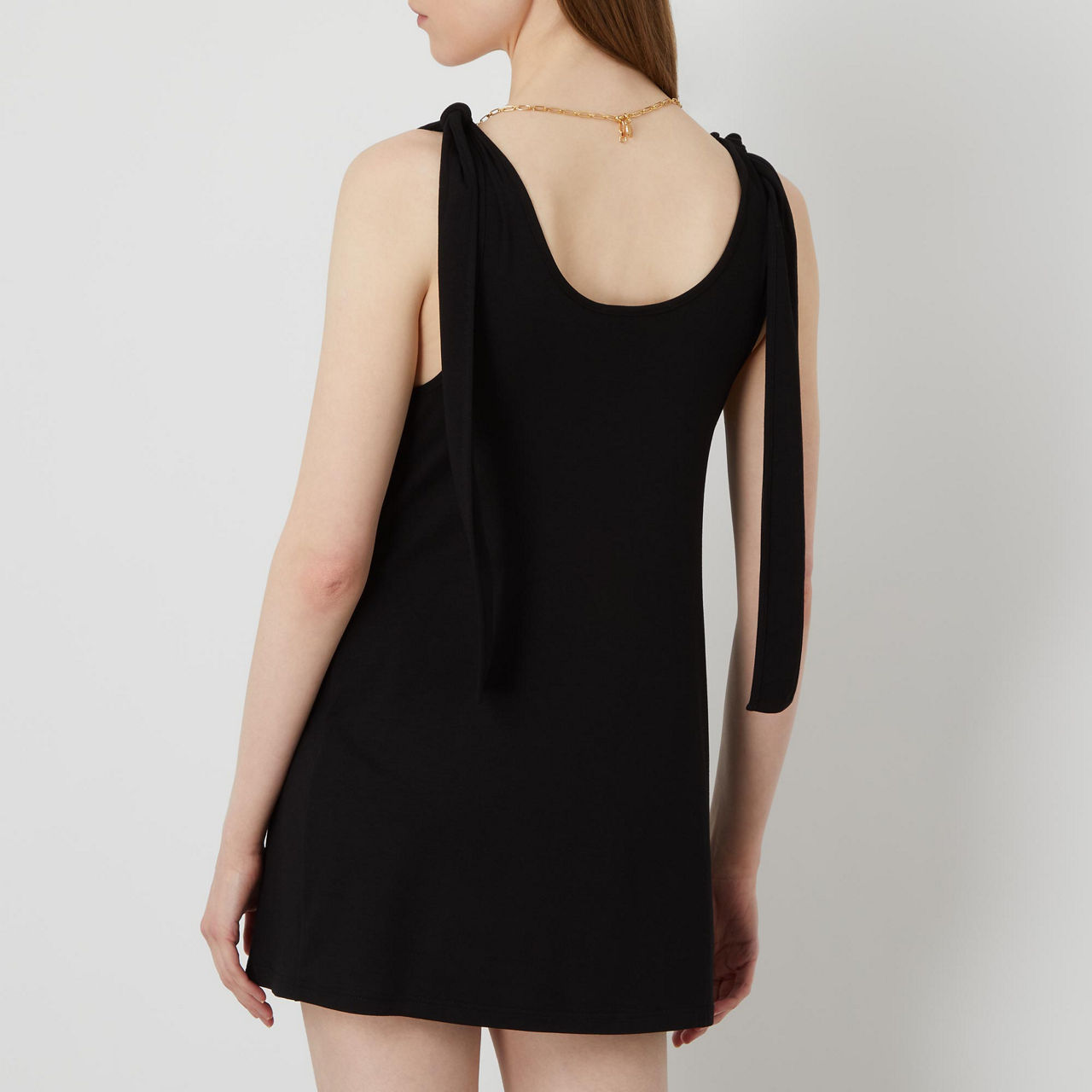 LOEWE Shell Mesh Embellished Mini Dress