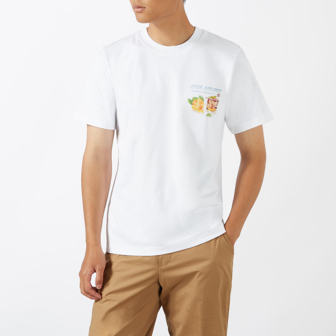 CASABLANCA Casa Airlines Logo T-Shirt