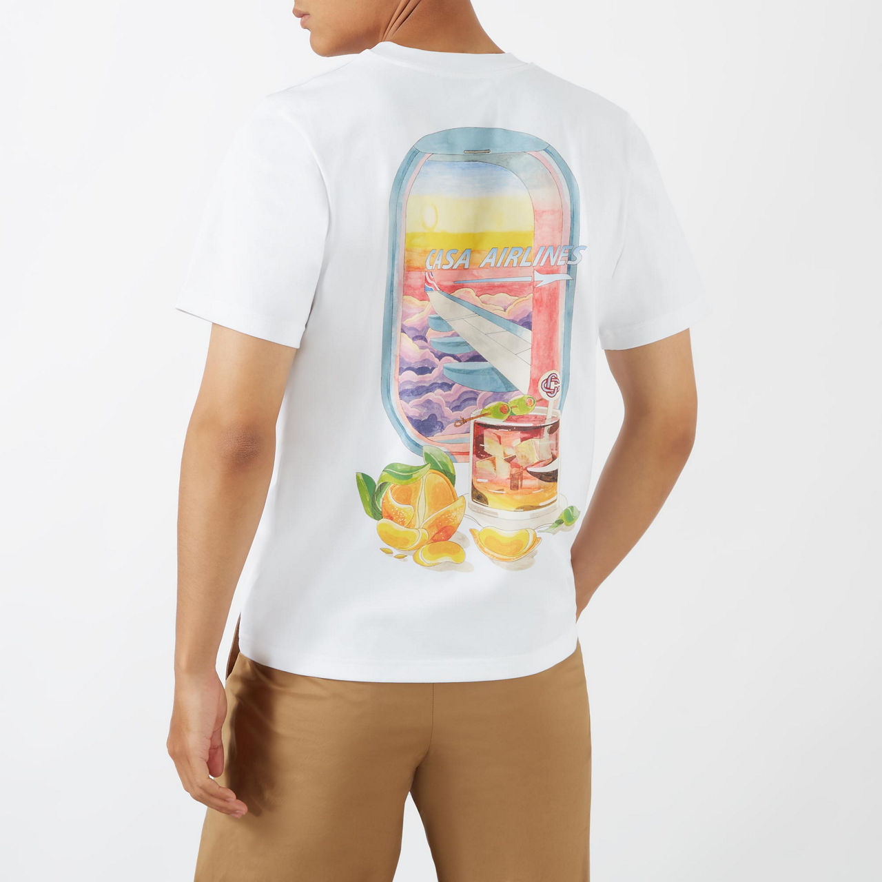 CASABLANCA Casa Airlines Logo T-Shirt