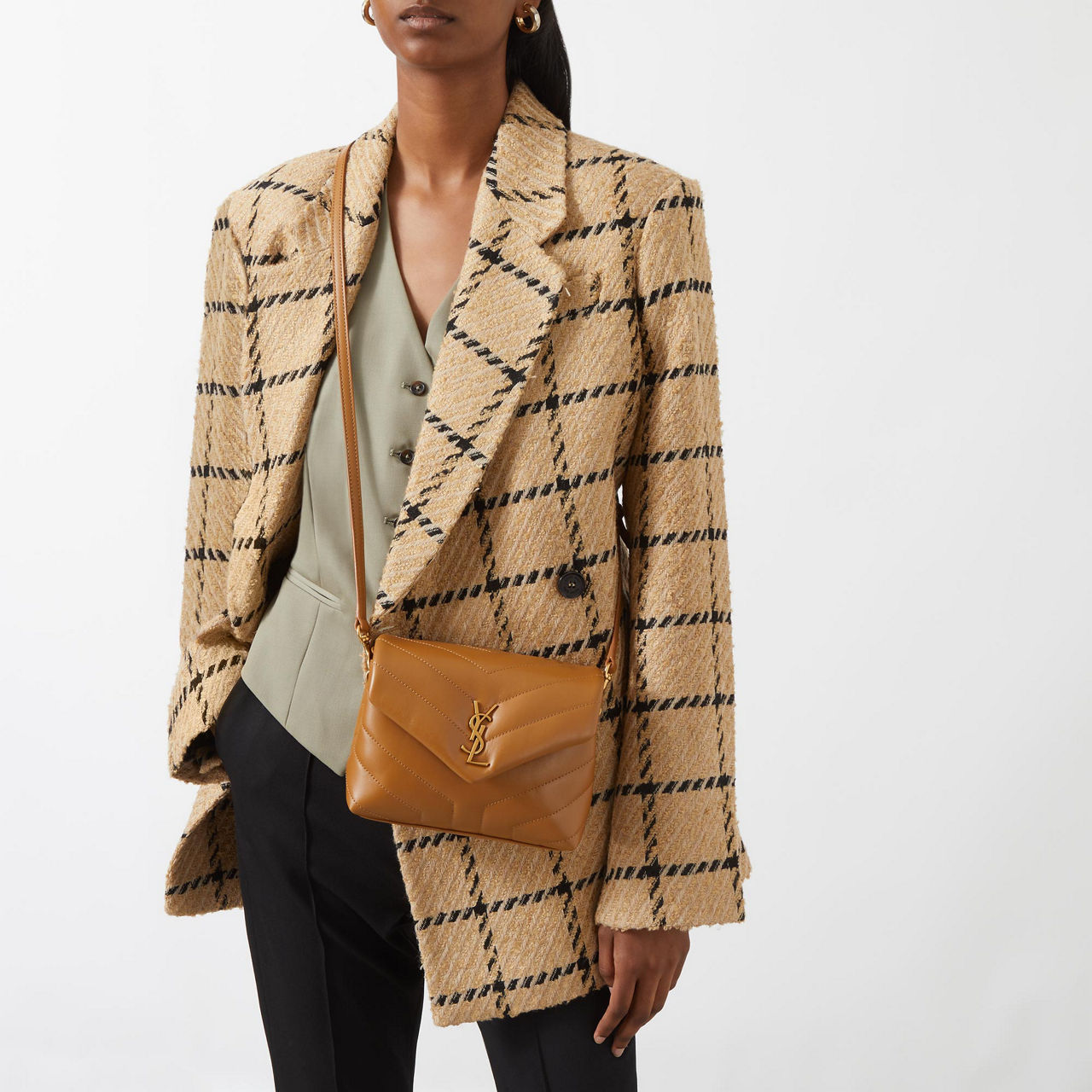SAINT LAURENT Lou Lou Toy Leather Mini Bag