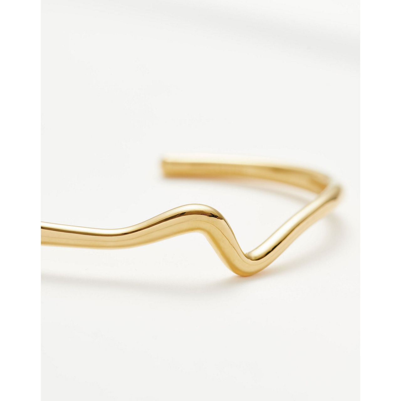 Molten Wave Cuff Bracelet