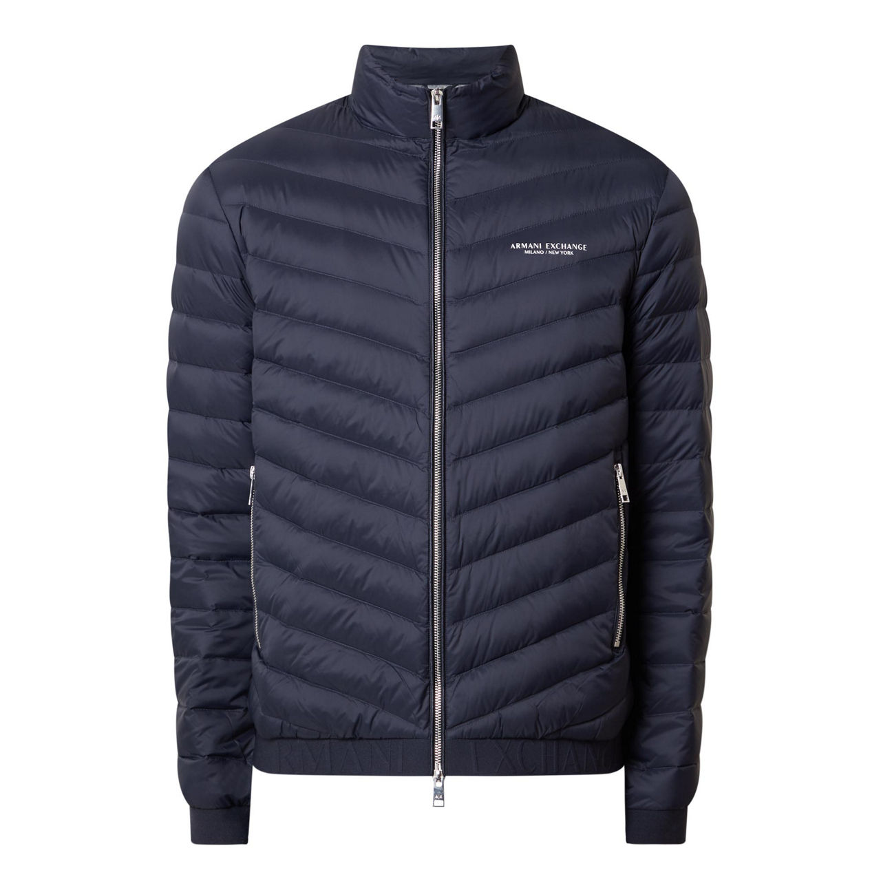 ARMANI EXCHANGE Chevron Quilted Jacket