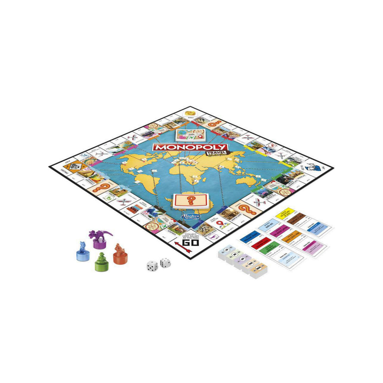 Monopoly Travel World Tour Board Game