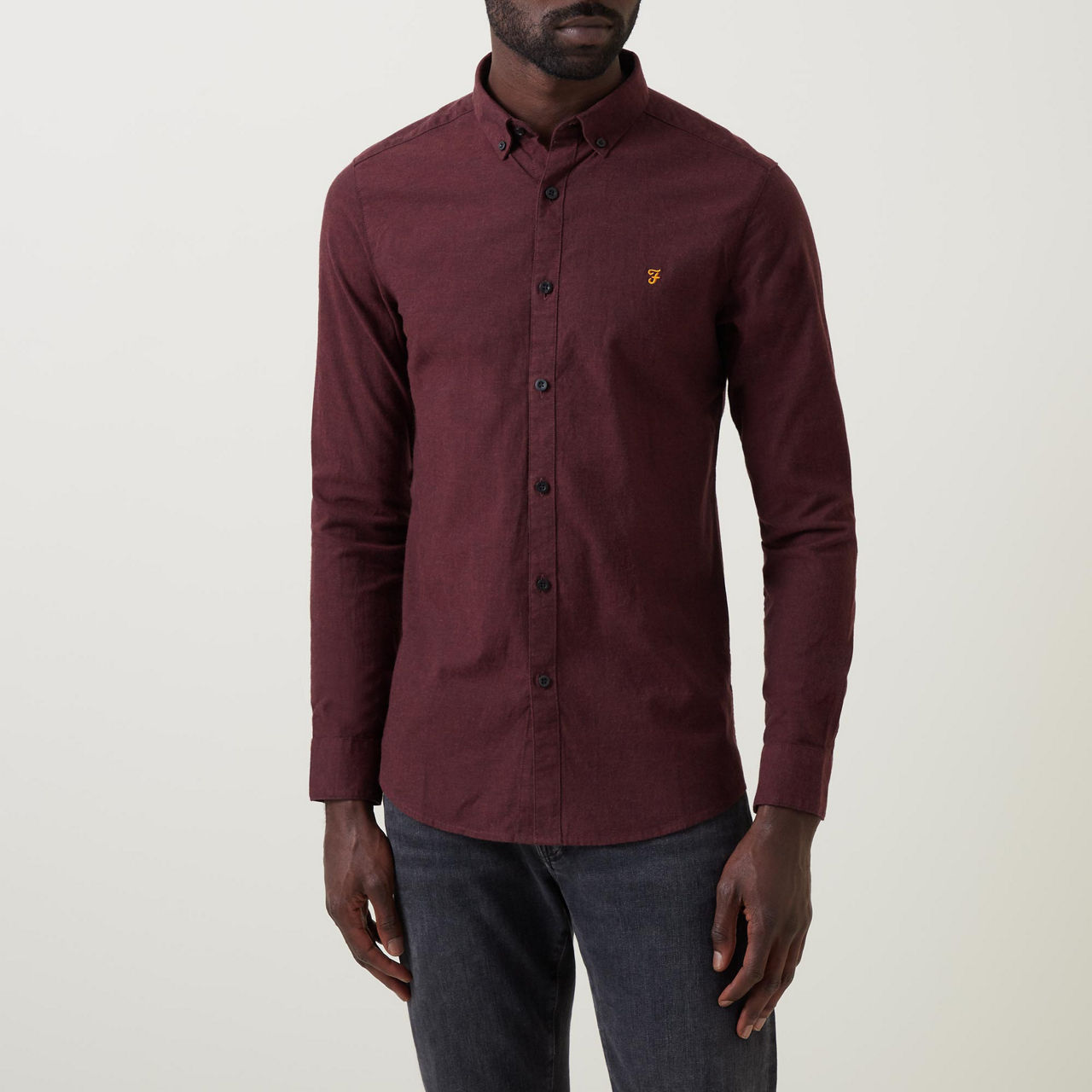 FARAH VINTAGE Steen Slim Fit Shirt