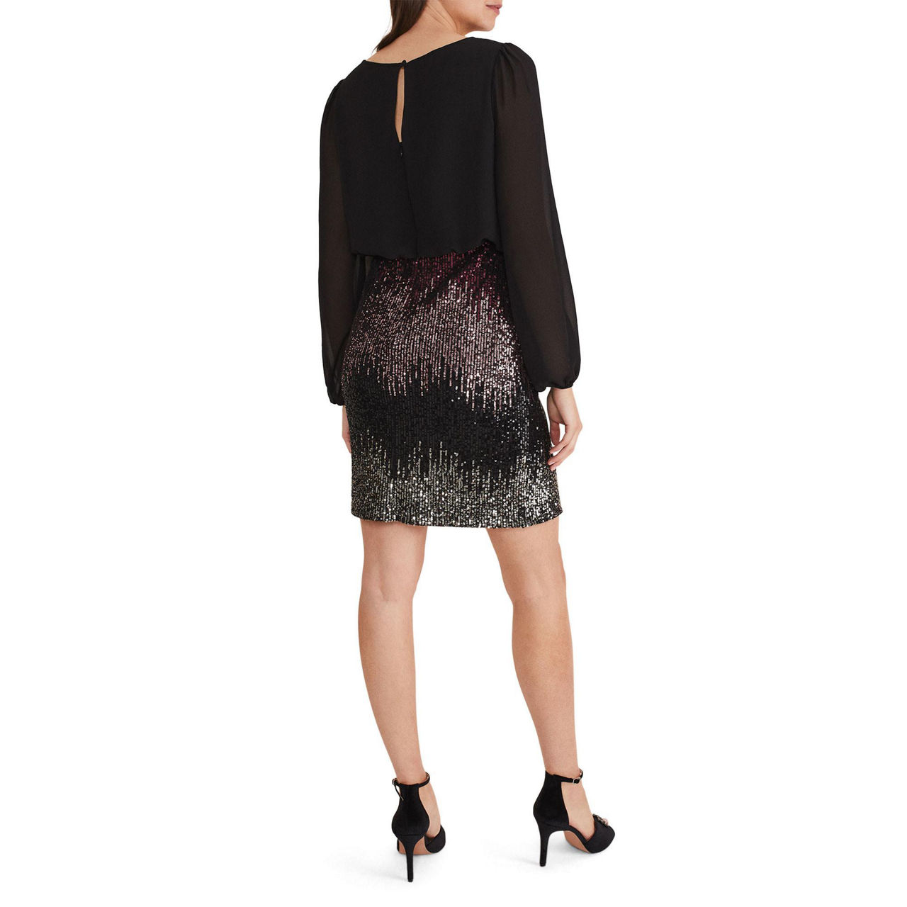 PHASE EIGHT Angel Sequin Chiffon Dress