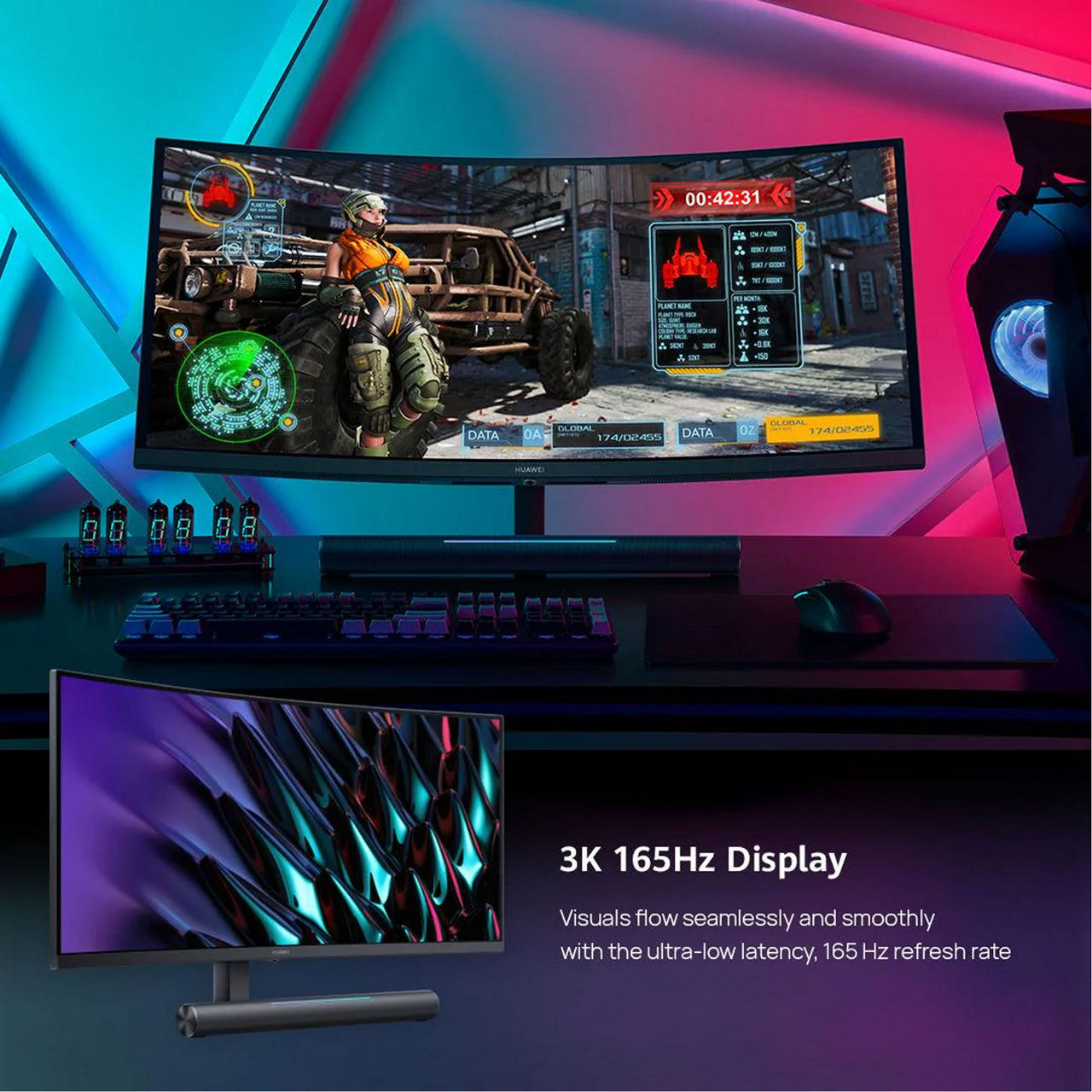 HUAWEI MateView GT 34 Inch 3K Ultrawide Curved Monitor