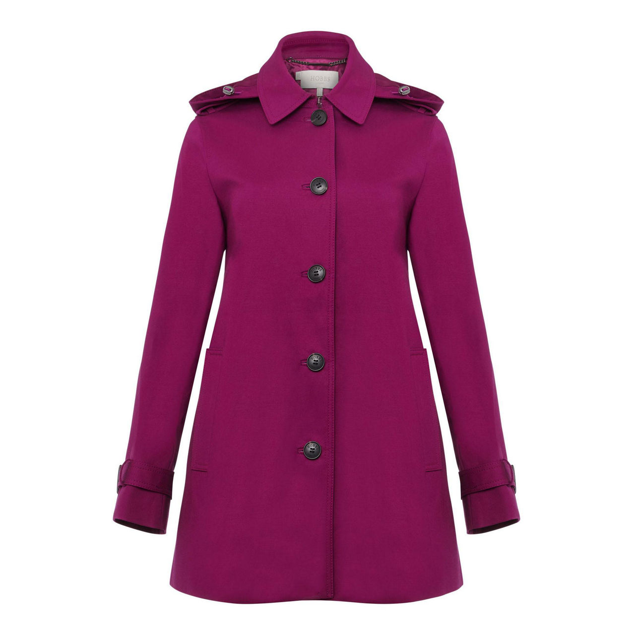 HOBBS Chrissie Hooded Mac