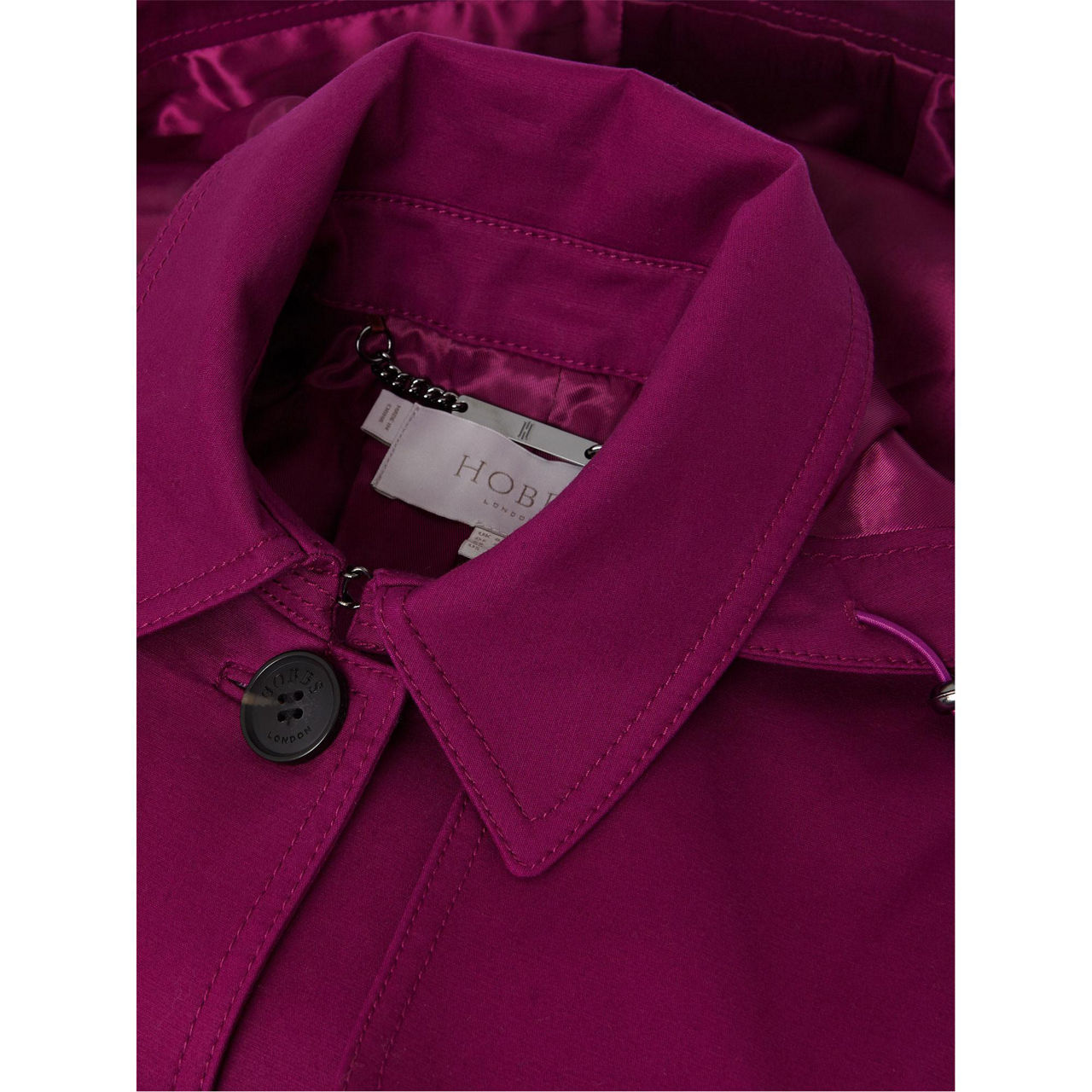 HOBBS Chrissie Hooded Mac