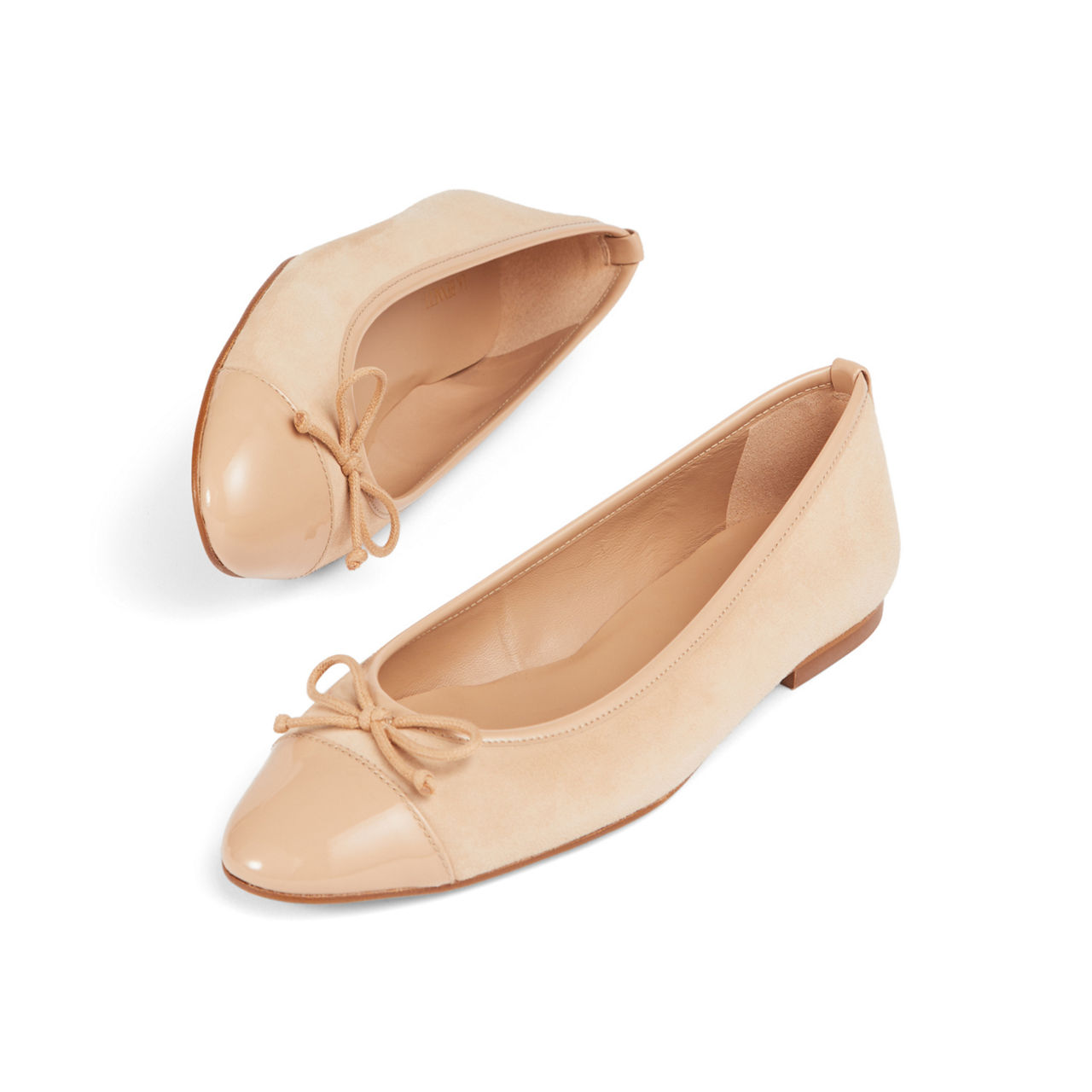 LK BENNETT Kara Toe Cap Ballet Flats