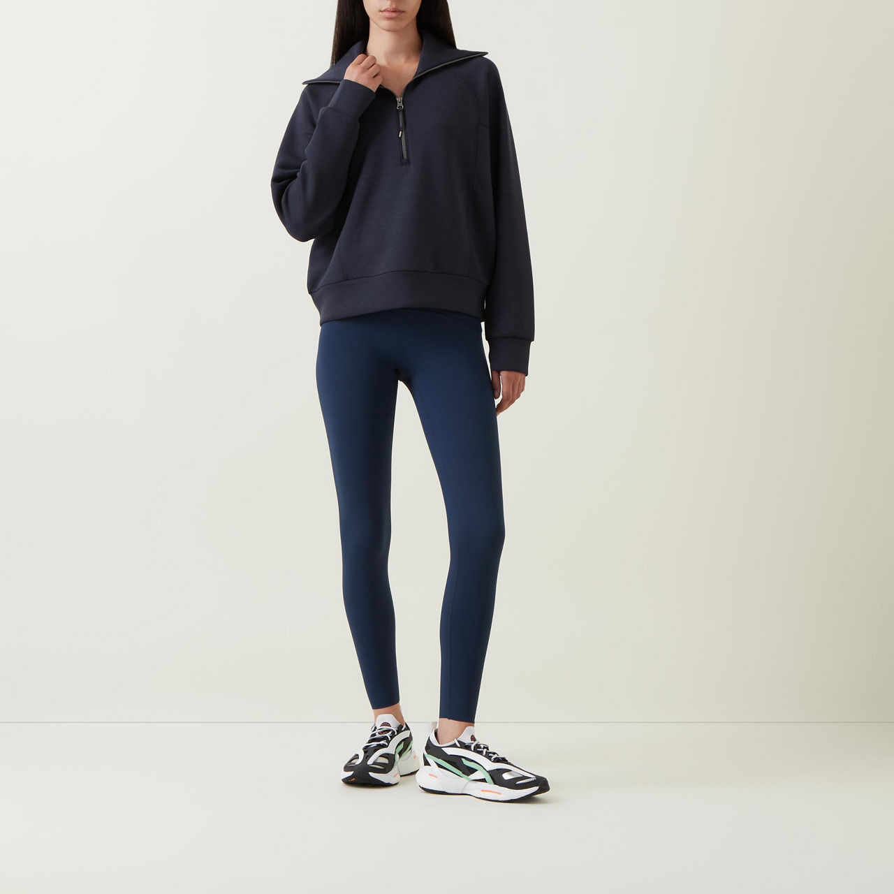 SPANX Air Essentials Half-Zip Sweatshirt