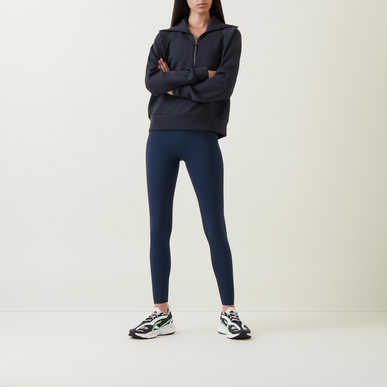 SPANX Air Essentials Half-Zip Sweatshirt