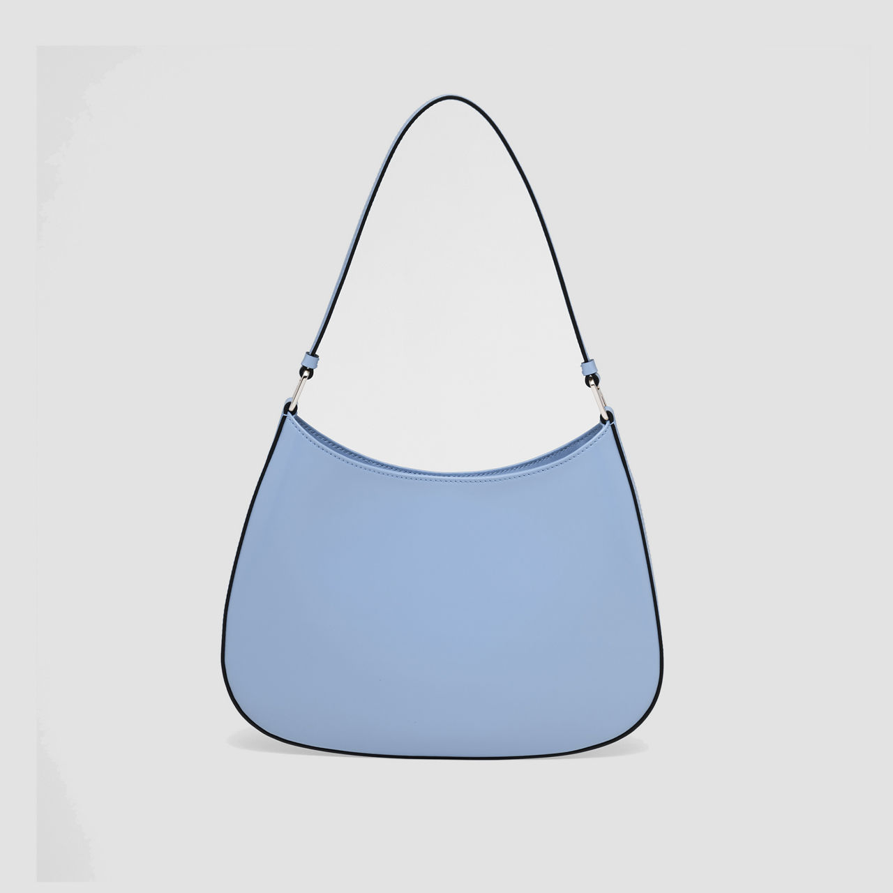 Prada Cleo Brushed Leather Shoulder Bag