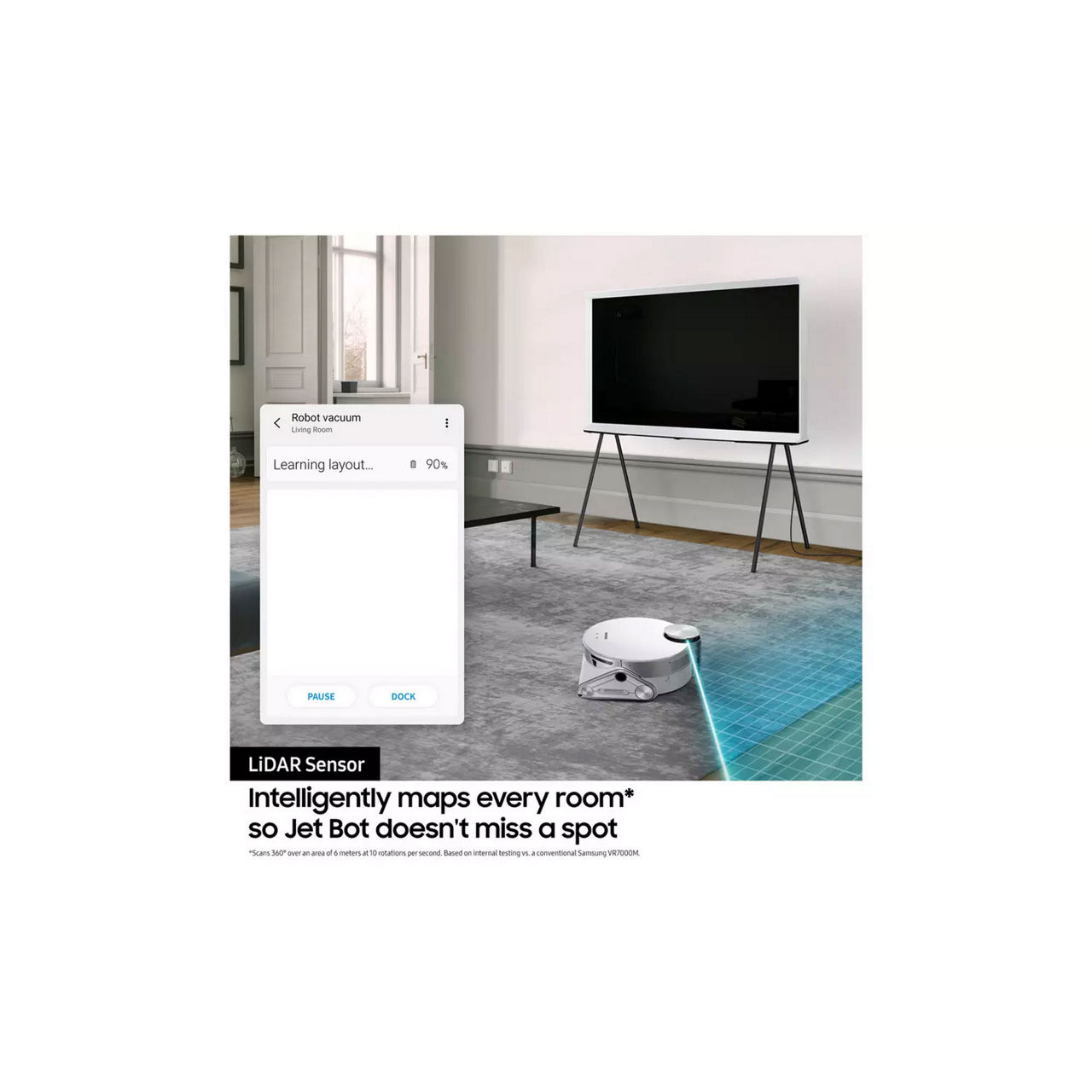 SAMSUNG Jet Bot+ Robot Vacuum Cleaner