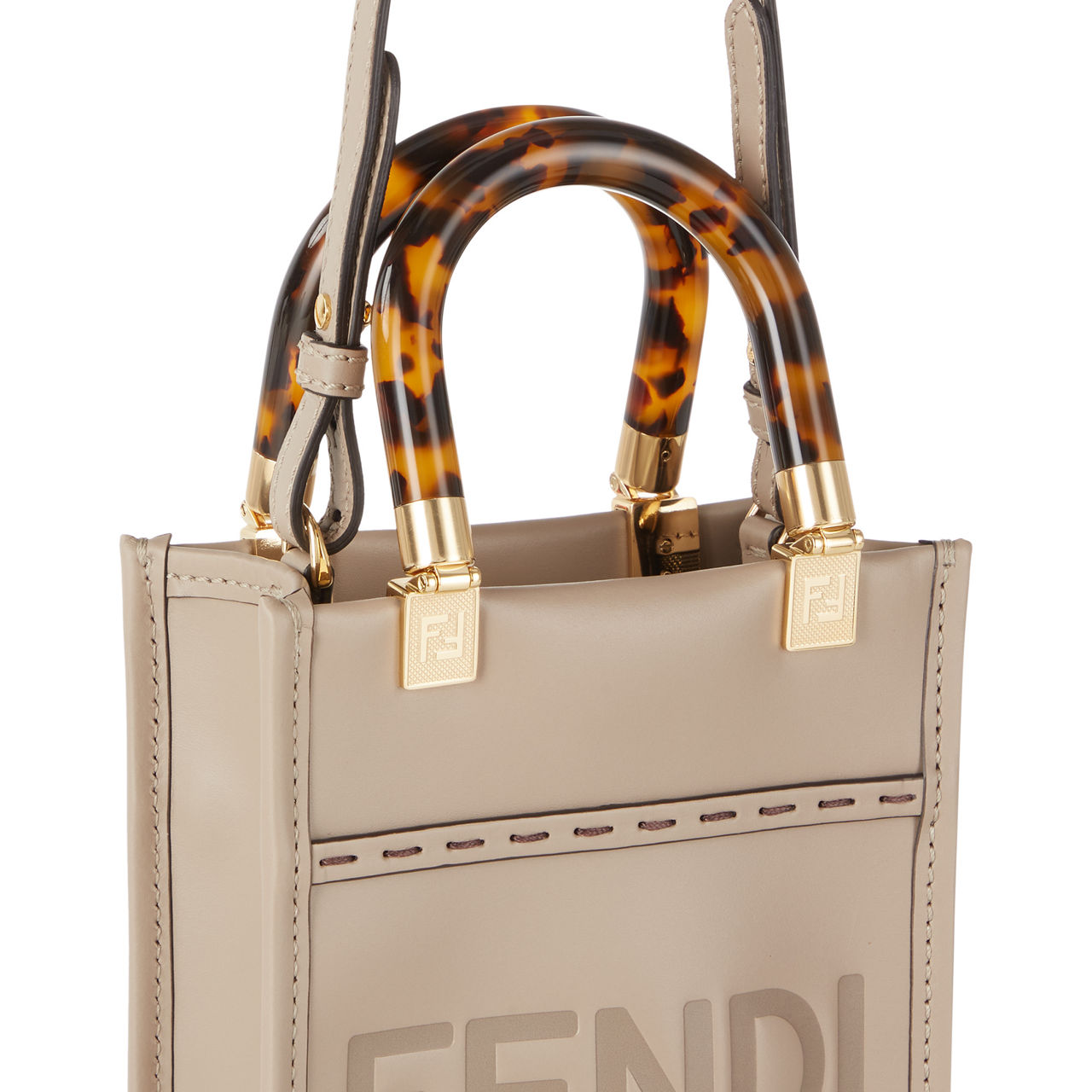 FENDI Mini Sunshine Shopper Tote