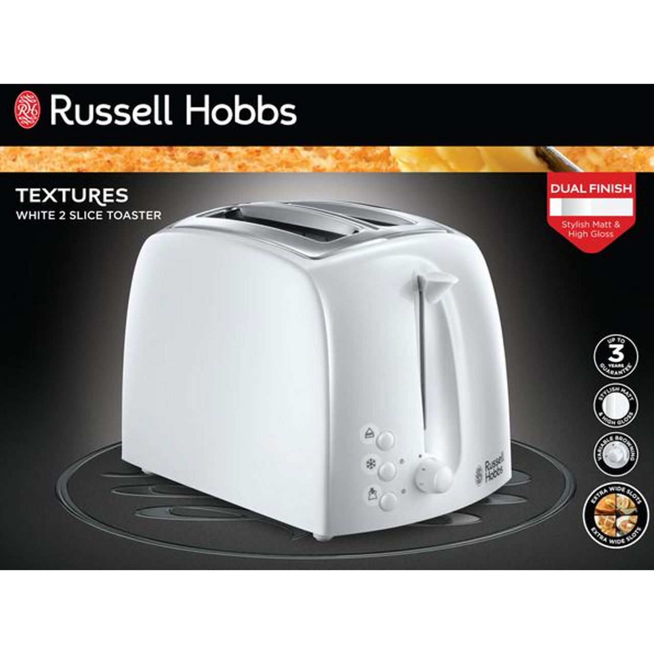 Textures 2 Slice Toaster