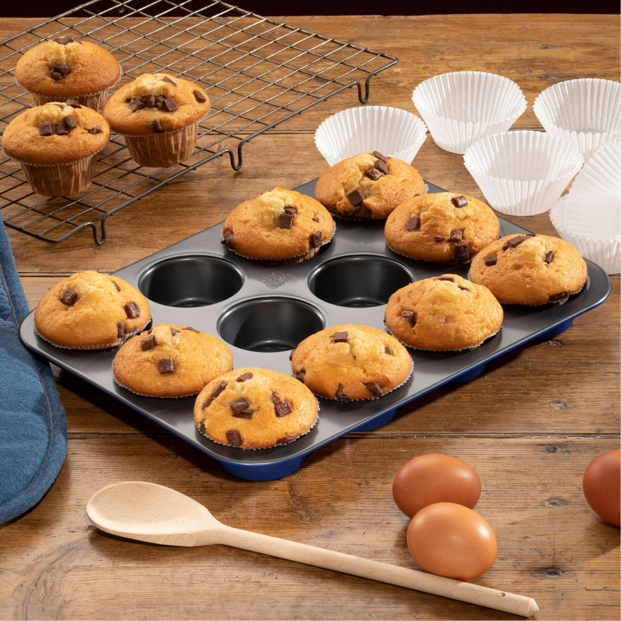 HAIRY BIKERS Muffin Pan