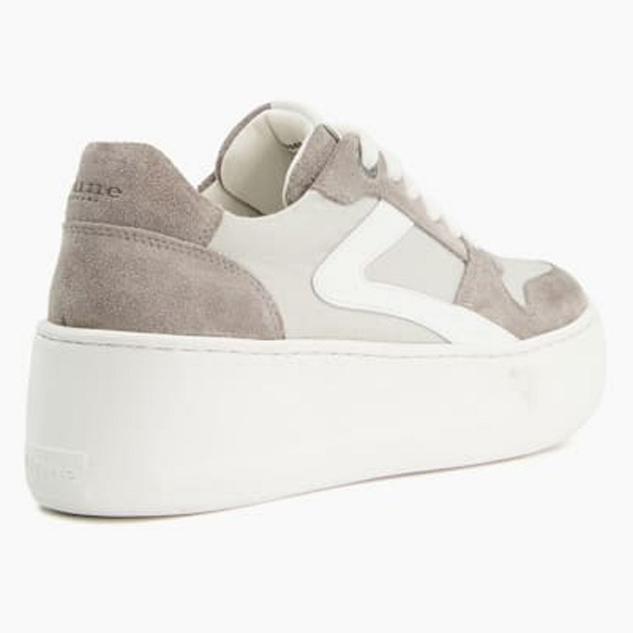DUNE LONDON Essential Leather Flatform Trainers