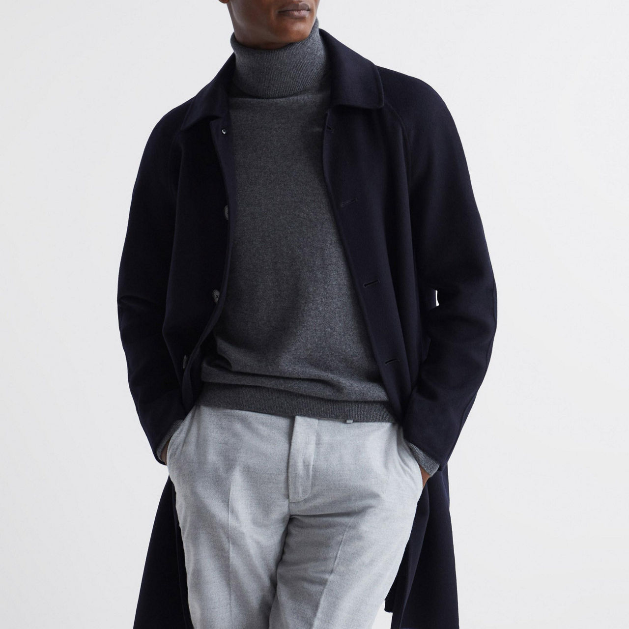 Adventurer Single-Breasted Overcoat