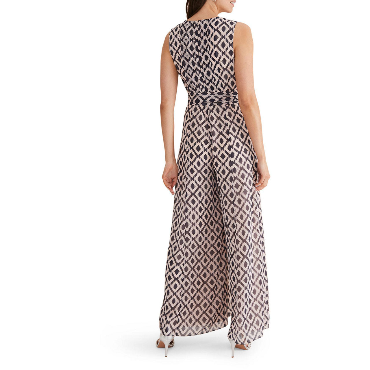 PHASE EIGHT Janine Printed Diamond Jumpsuit