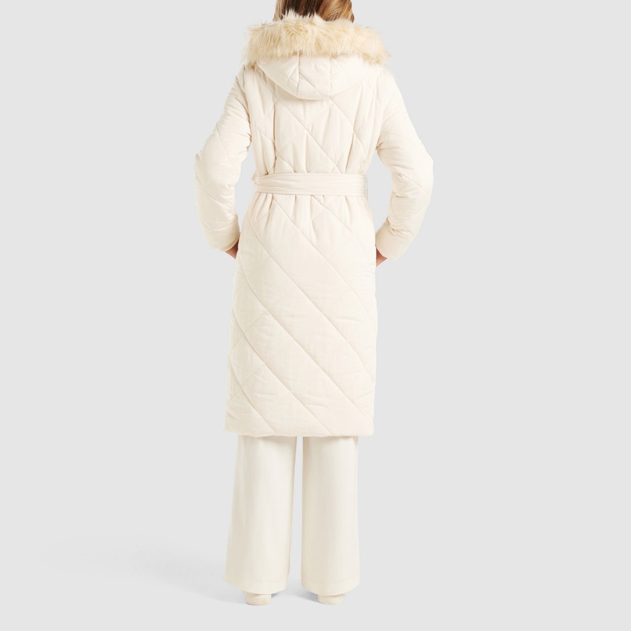 Tessa Quilted Longline Puffer Jacket