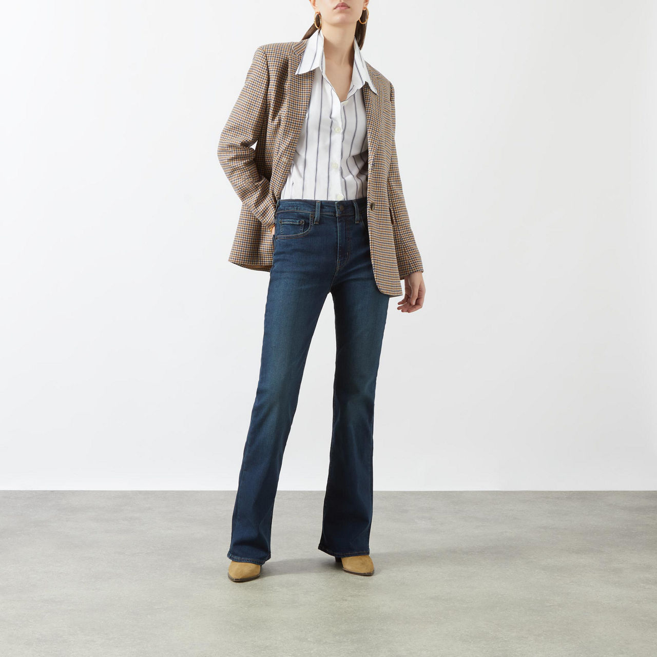 LEVIS 726 High-Rise Flare Bootcut Jeans