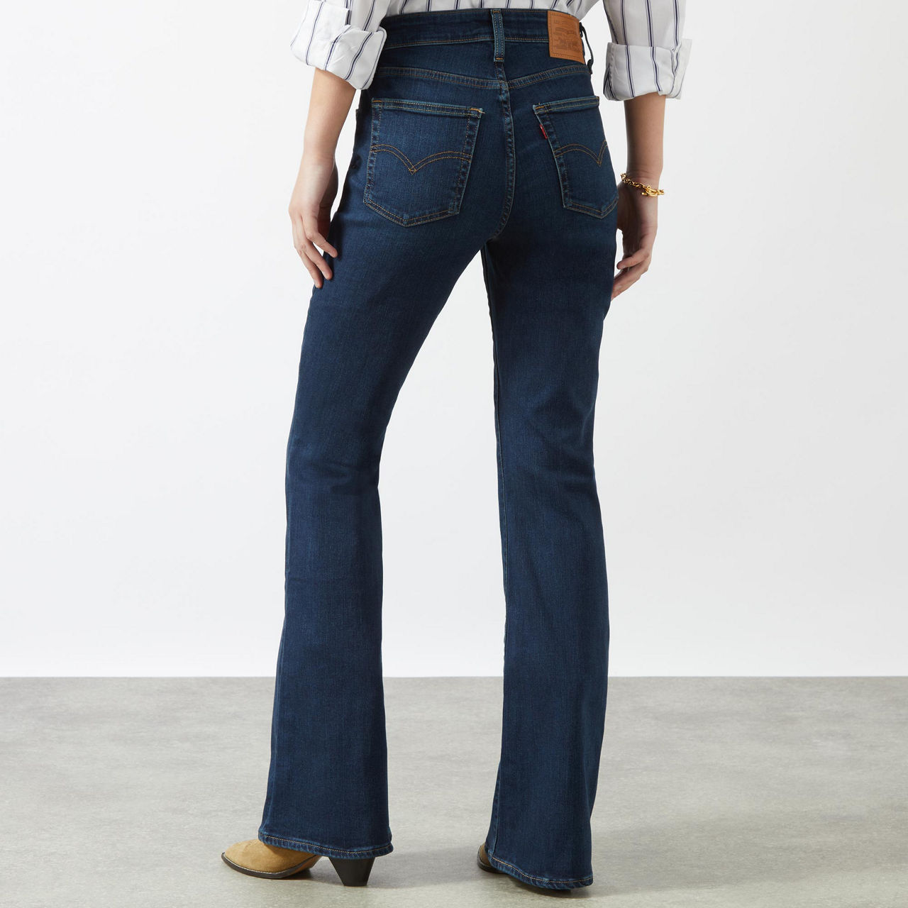 Levis 726 High Rise Flare Bootcut Jeans