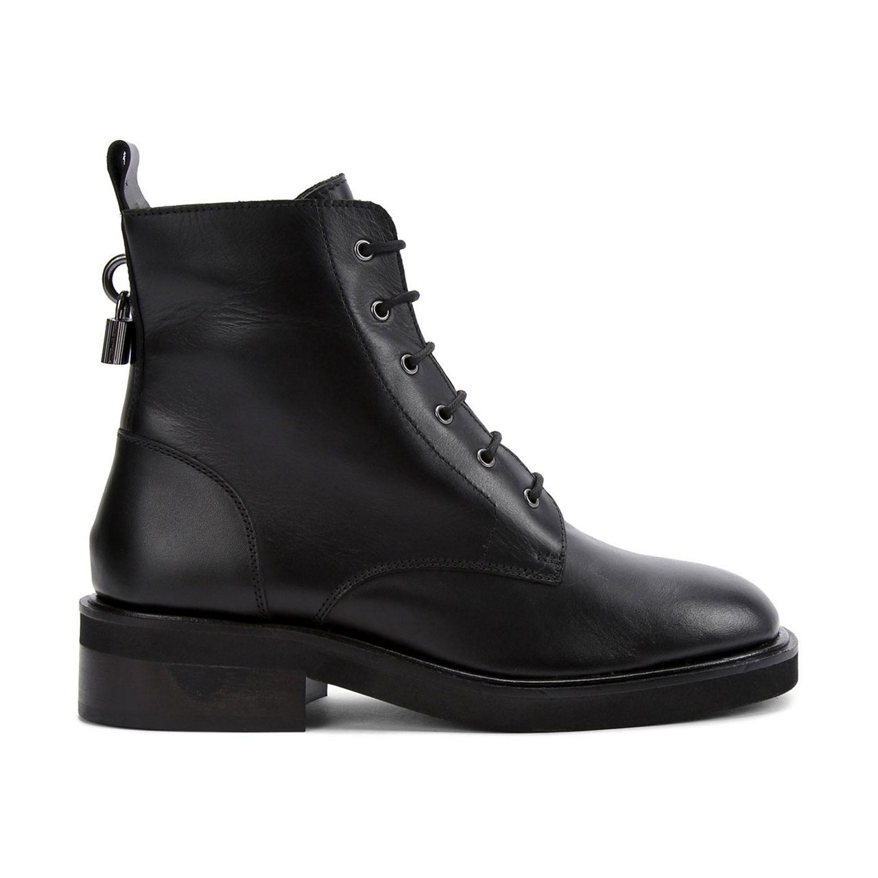 Lock Lace Up Boots