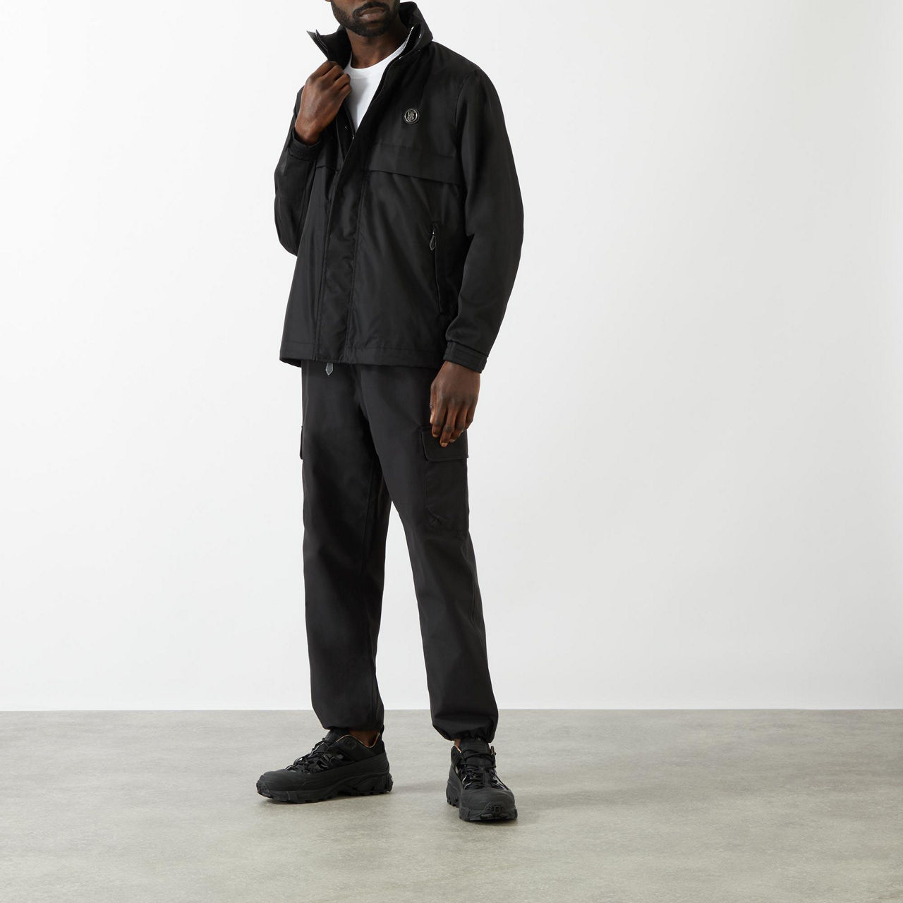 BURBERRY Homerton Logo Windbreaker