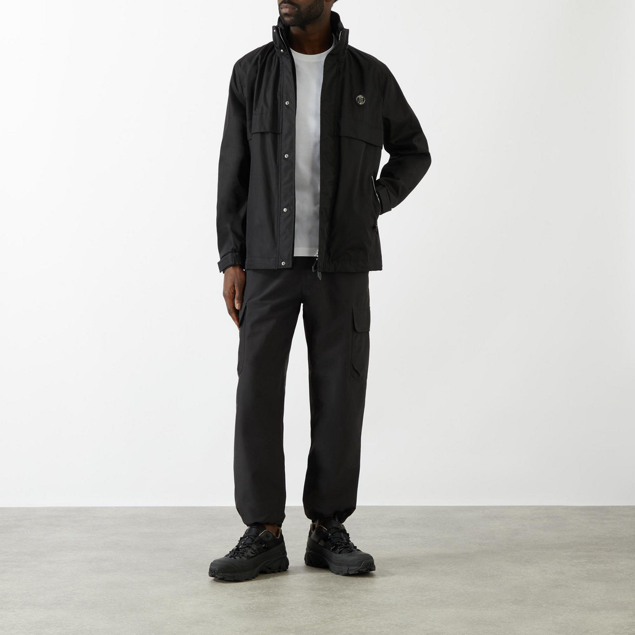 BURBERRY Homerton Logo Windbreaker