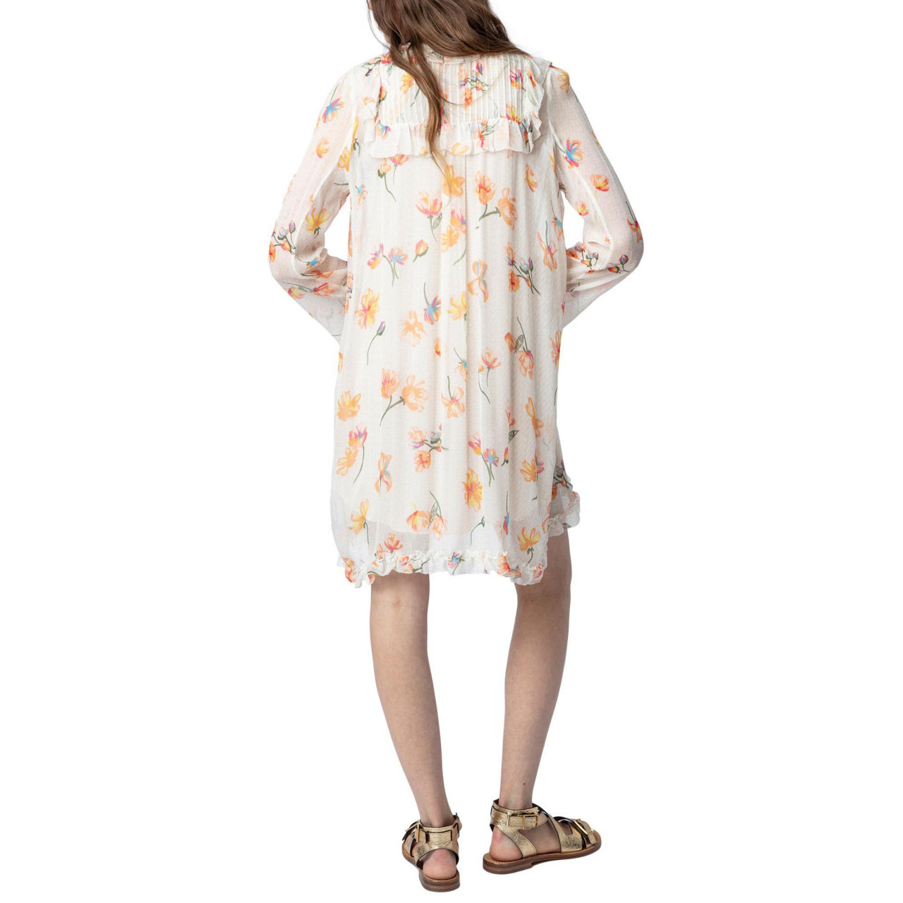 ZADIG&VOLTAIRE Rackel Floral Print Mousseline Dress