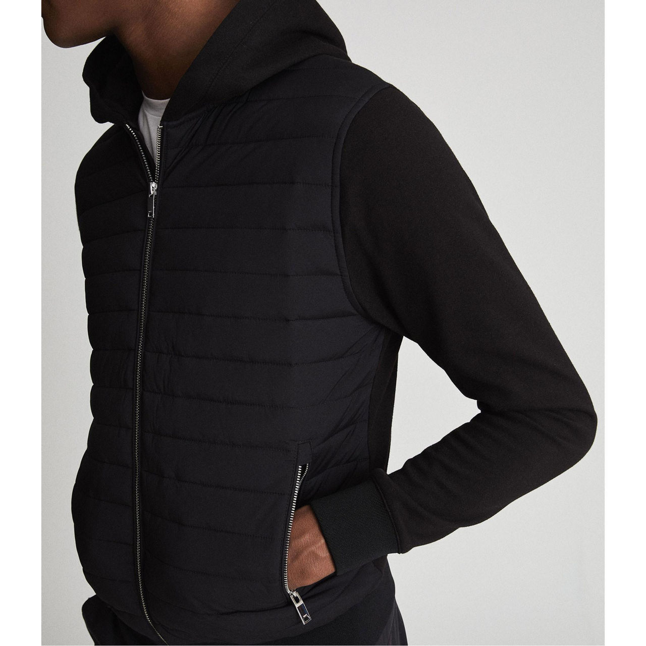 Taylor Interlock Quilted Hybrid Jacket