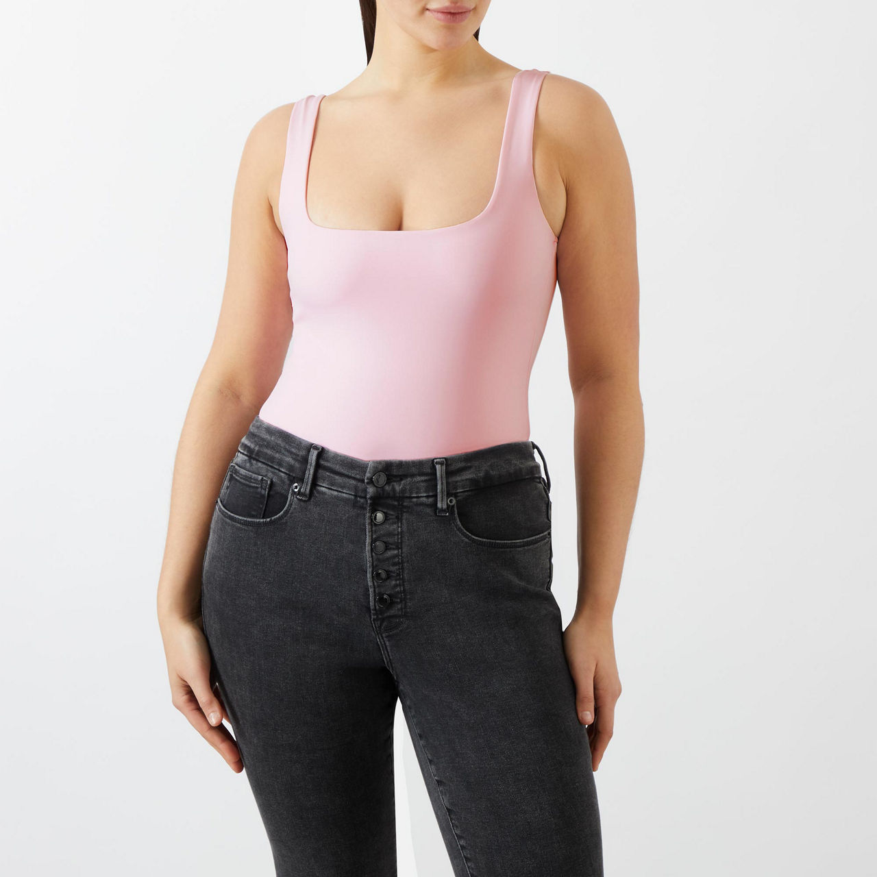 GOOD AMERICAN Scuba Modern Tank Bodysuit