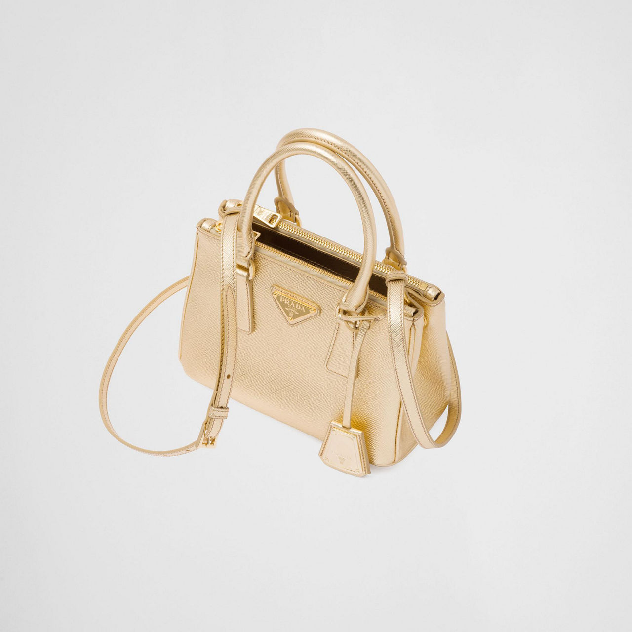 PRADA Galleria Mini Saffiano Leather Bag