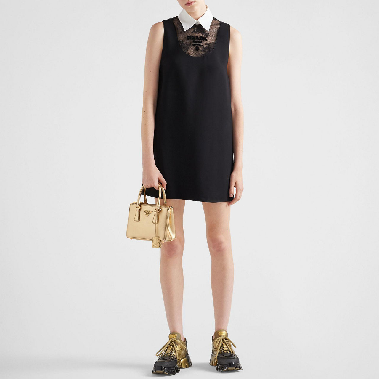 PRADA Galleria Mini Saffiano Leather Bag