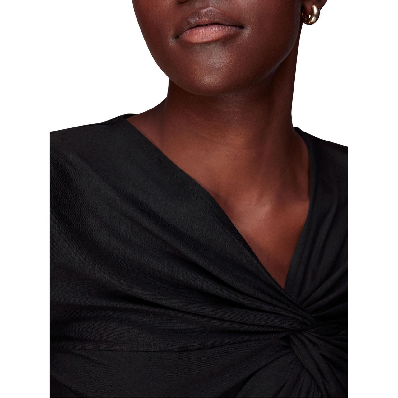 WHISTLES Twist Front Top