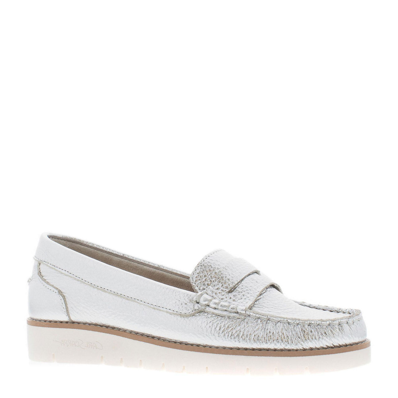 Lucentia Leather Wedge Loafers