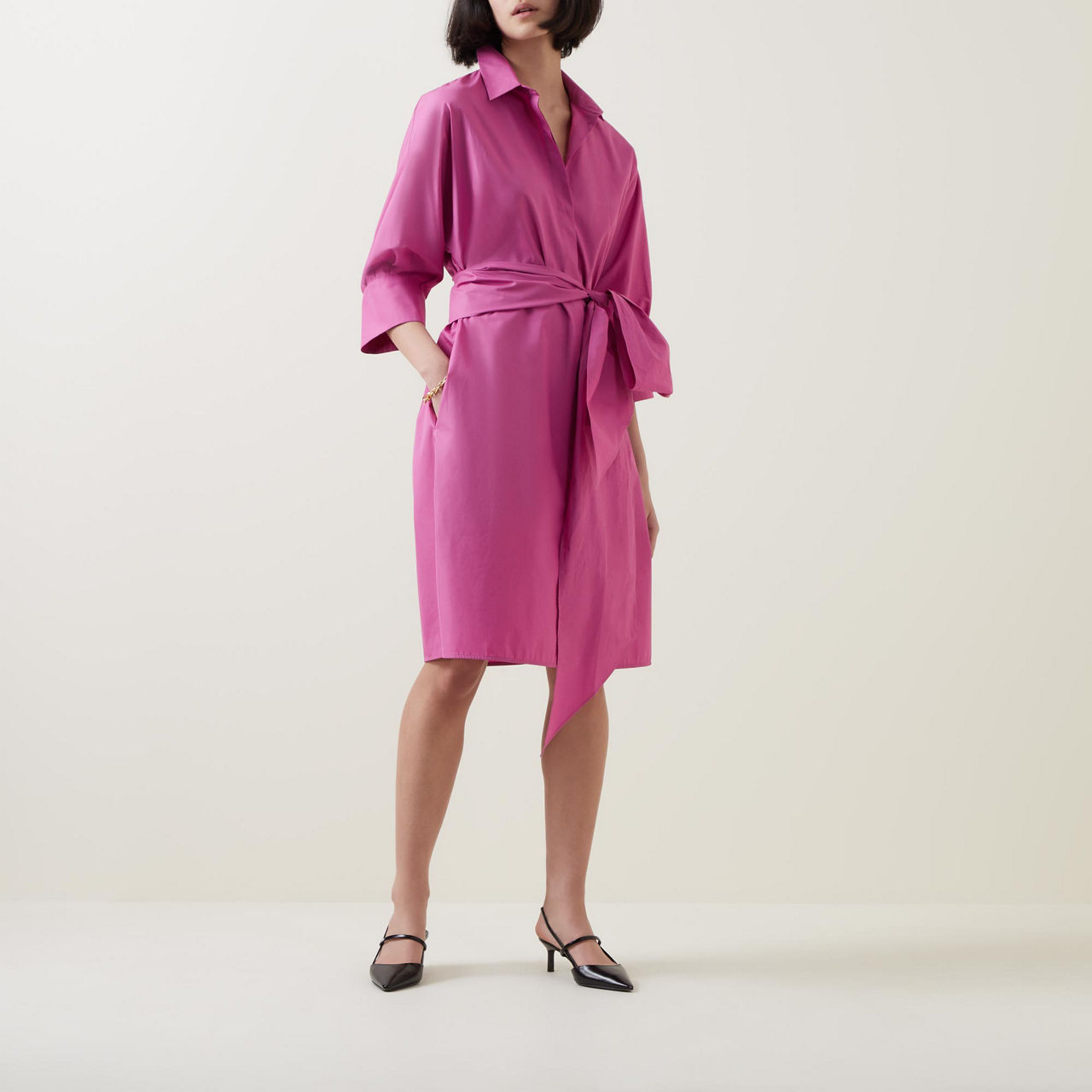 'S MAX MARA Tabata Midi Shirt Dress