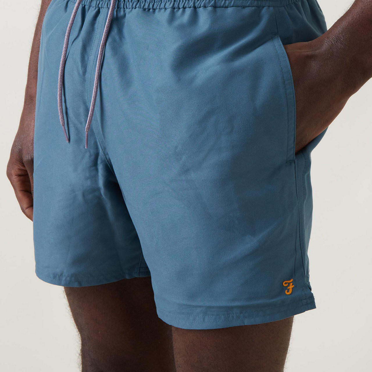 FARAH VINTAGE Colbert Logo Swim Shorts