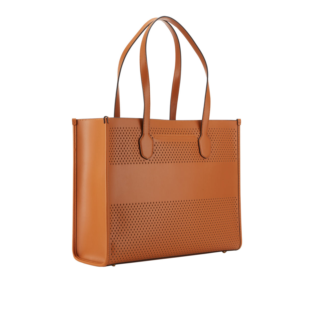 Katey Perforated Logo Tote