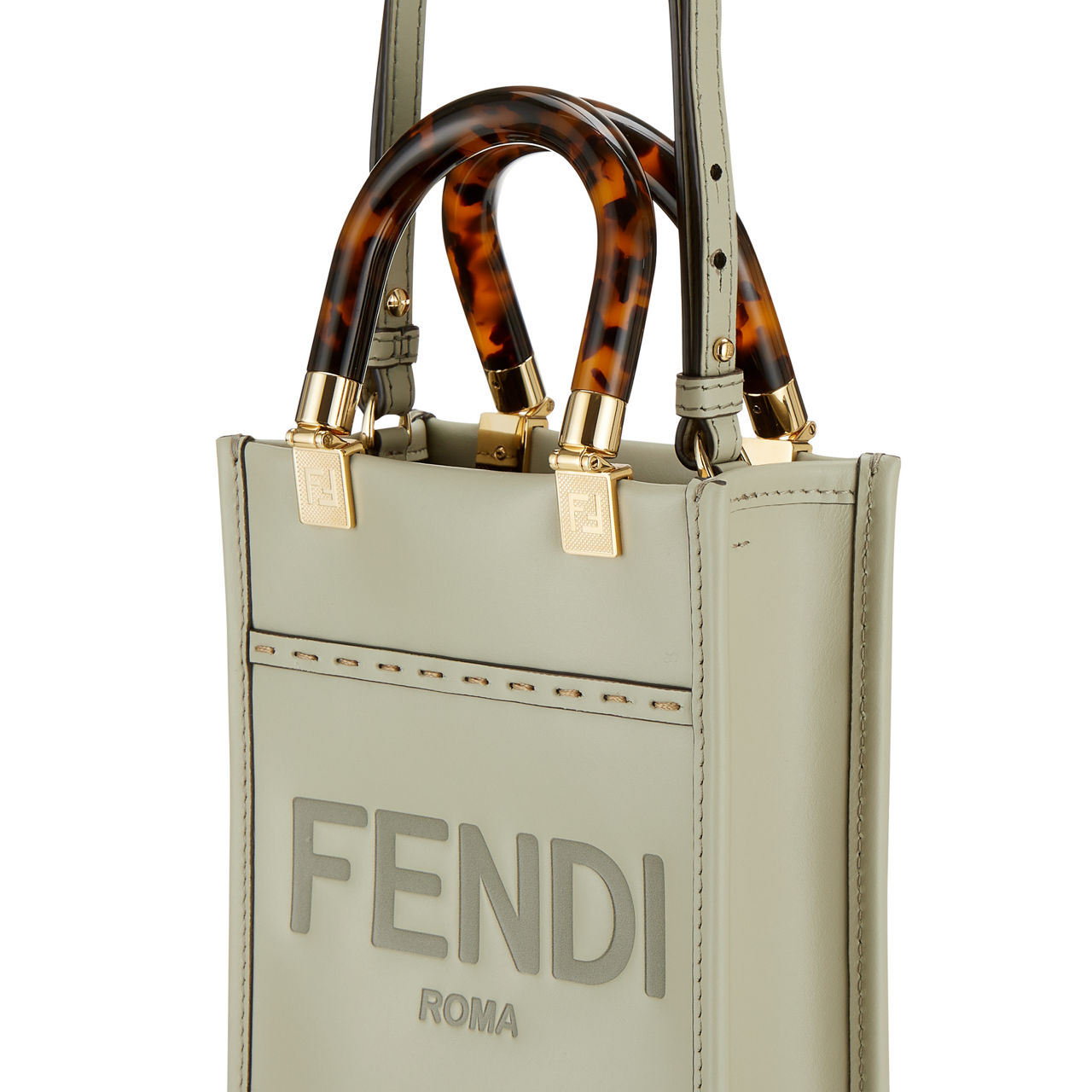 FENDI Mini Sunshine Shopper Tote