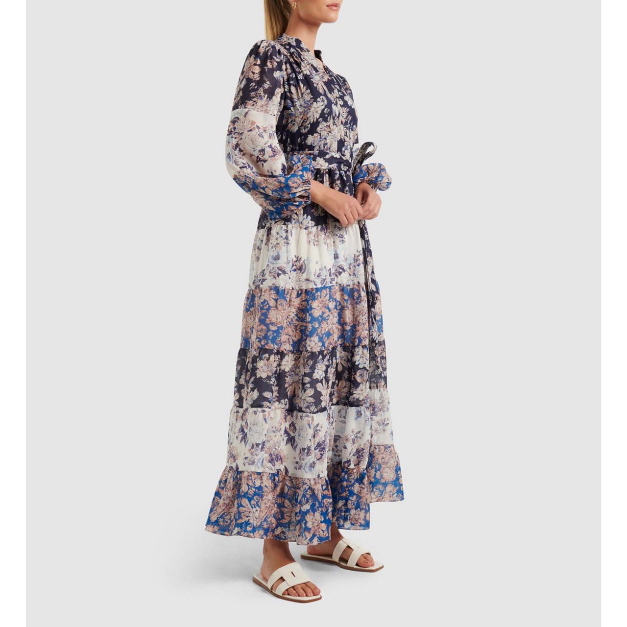 FOREVER NEW Martine Layered Midi Dress