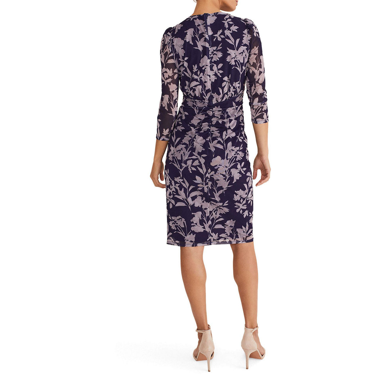 PHASE EIGHT Vera Floral Mesh Dress