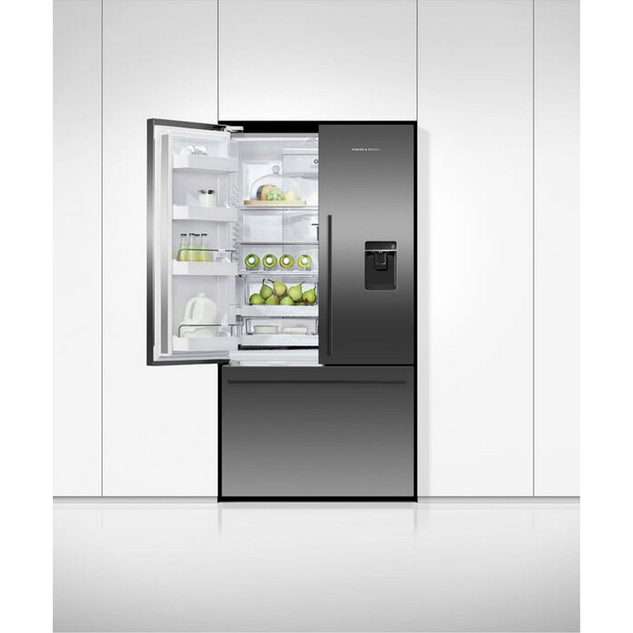 Freestanding French Door Refrigerator Freezer