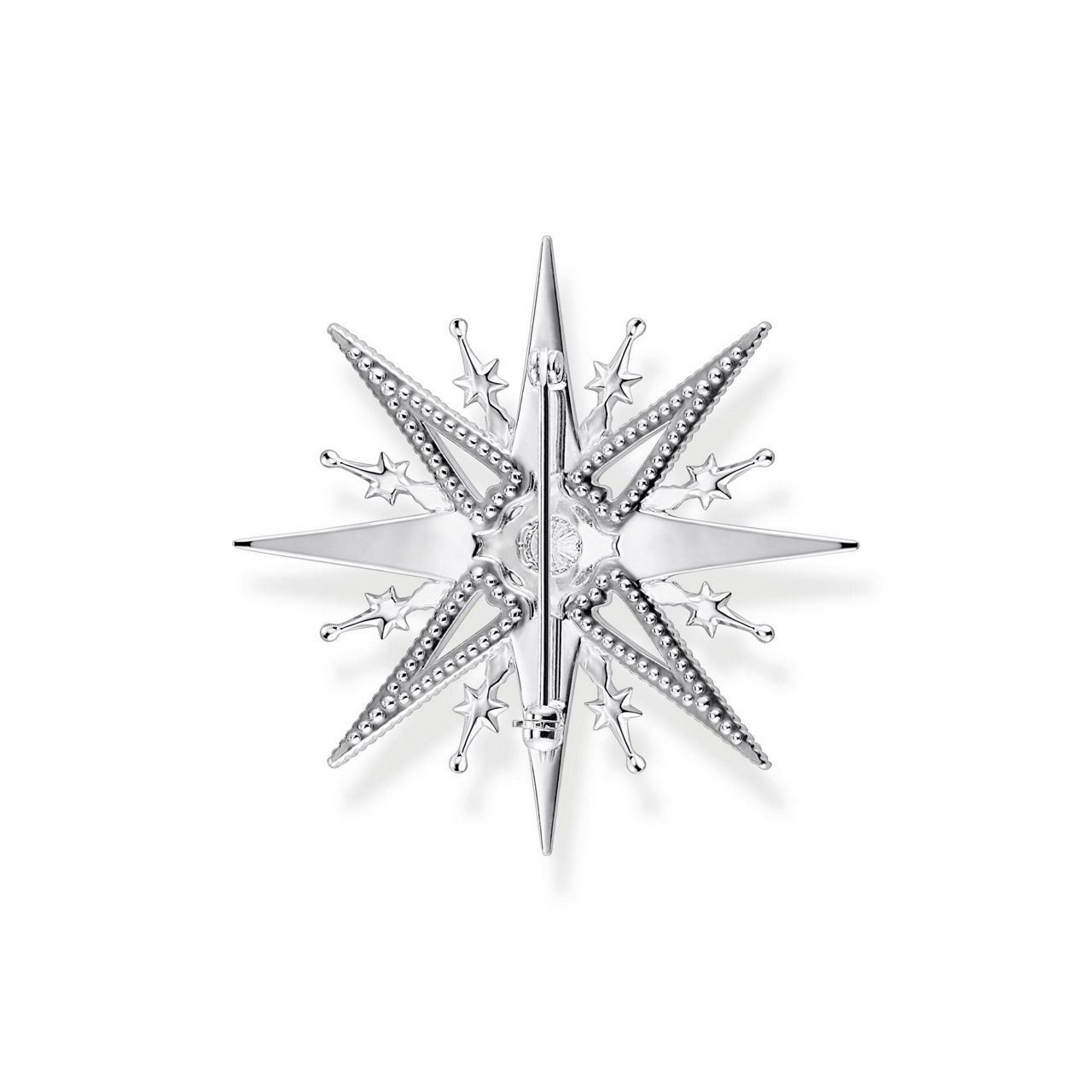 Silver Star Brooch