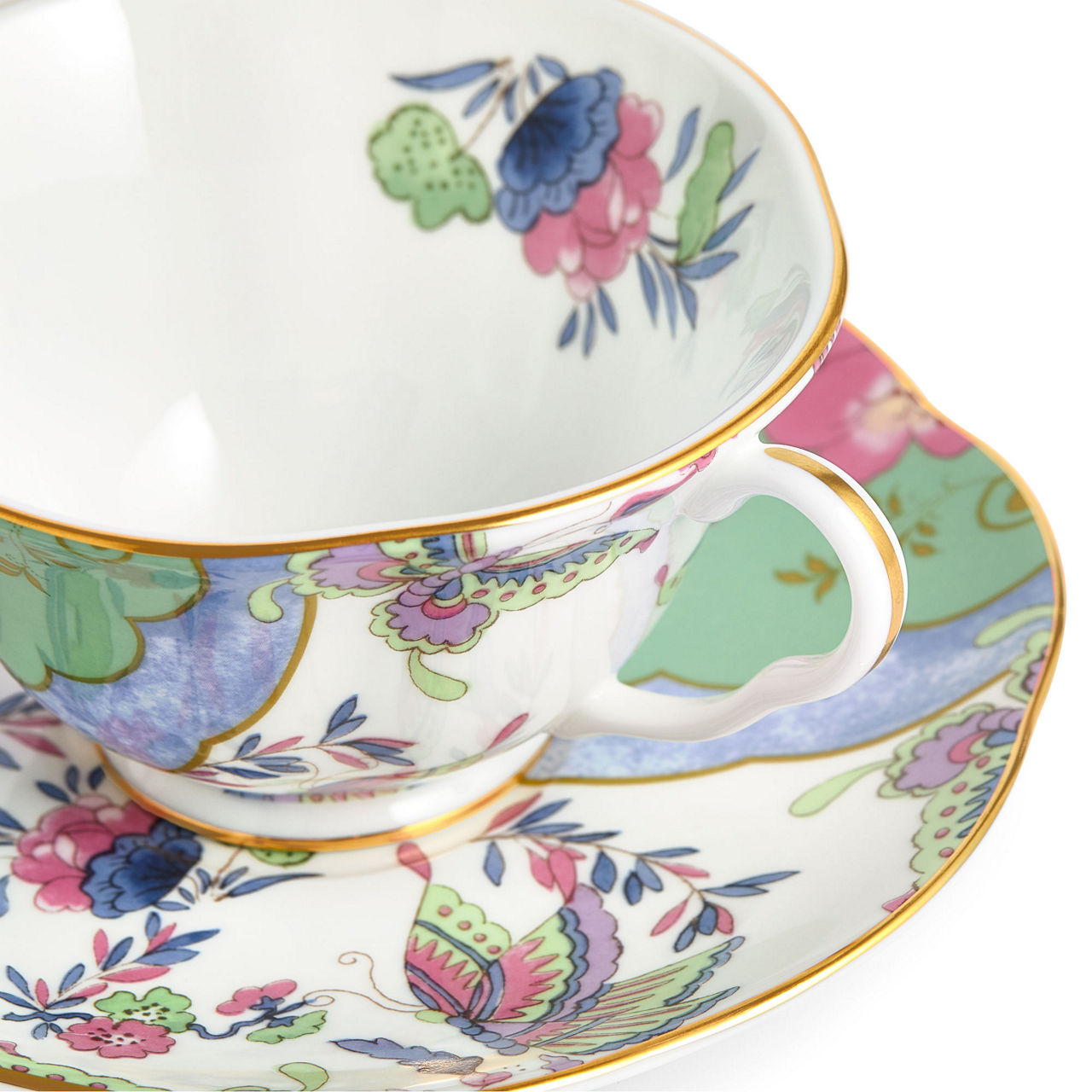 Butterfly Bloom Teacup Saucer Set 240ml