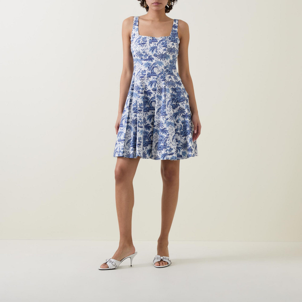 STAUD Wells Mini Dress