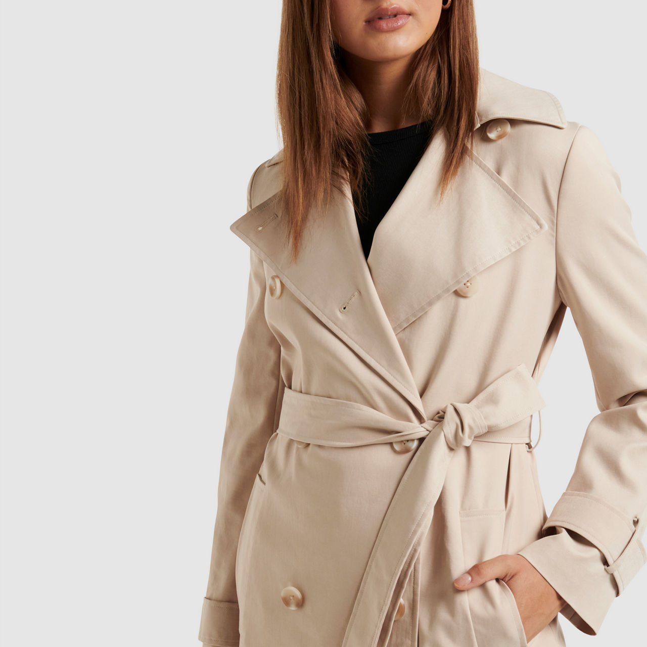 FOREVER NEW Hamilton Mac Trench