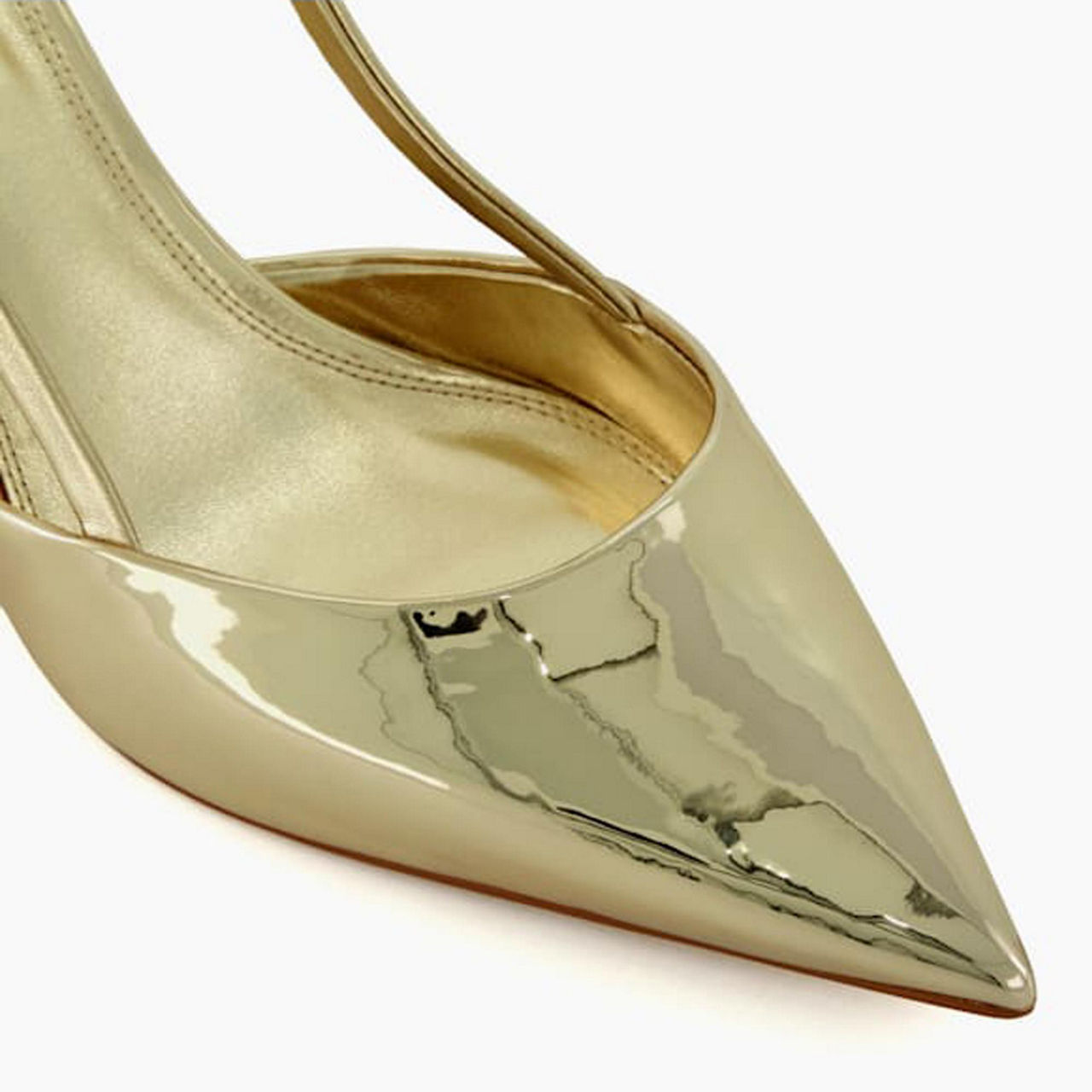 DUNE LONDON Classify Flare-Heel Slingback Court Shoes