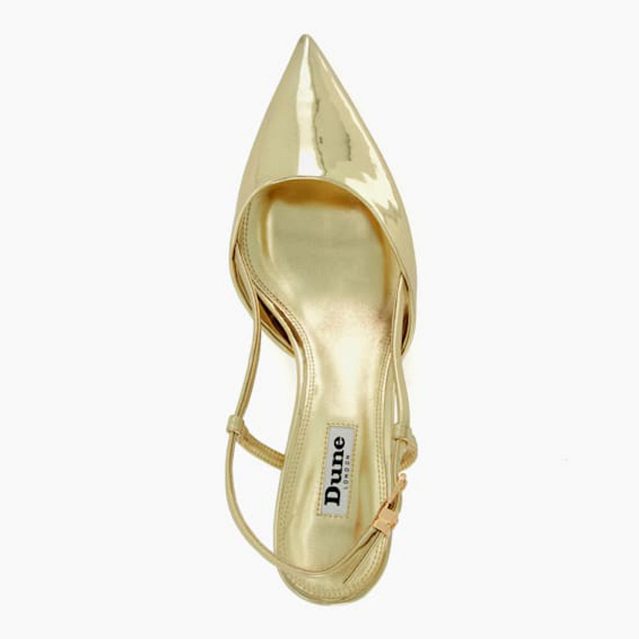 DUNE LONDON Classify Flare-Heel Slingback Court Shoes